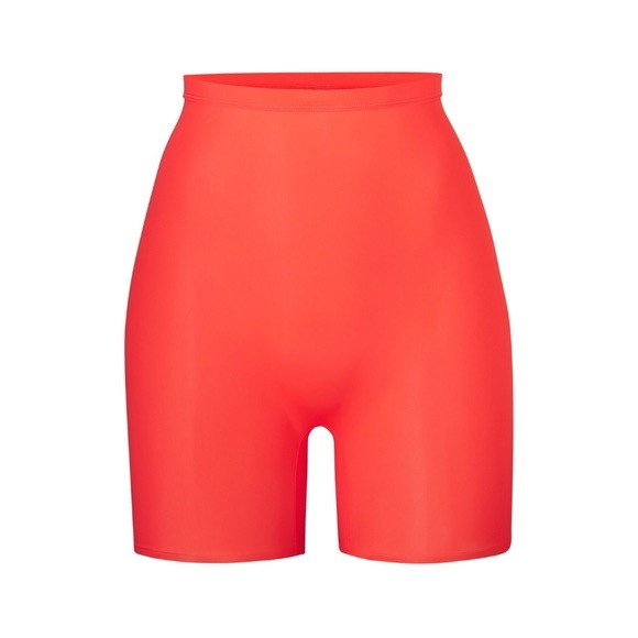 SKIMS | Shorts | Skims Jelly Shear Shorts In Poppy New | Poshmark